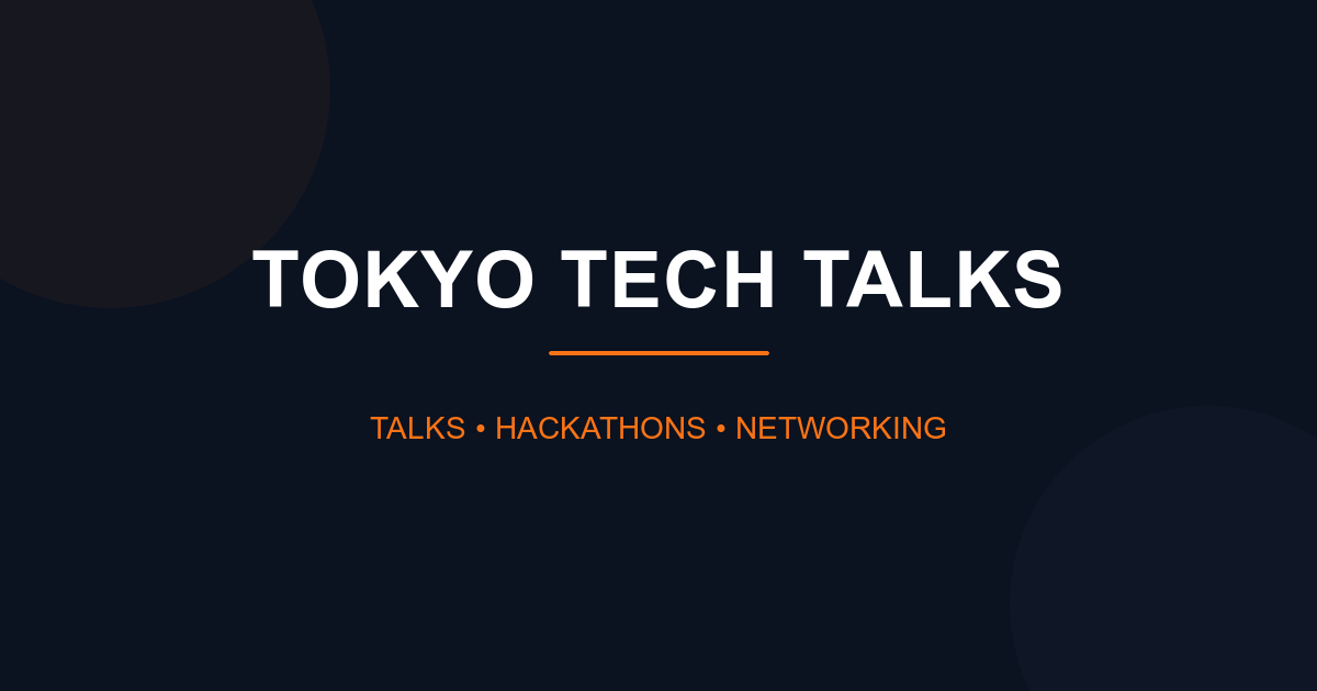 Tokyo Tech Talks